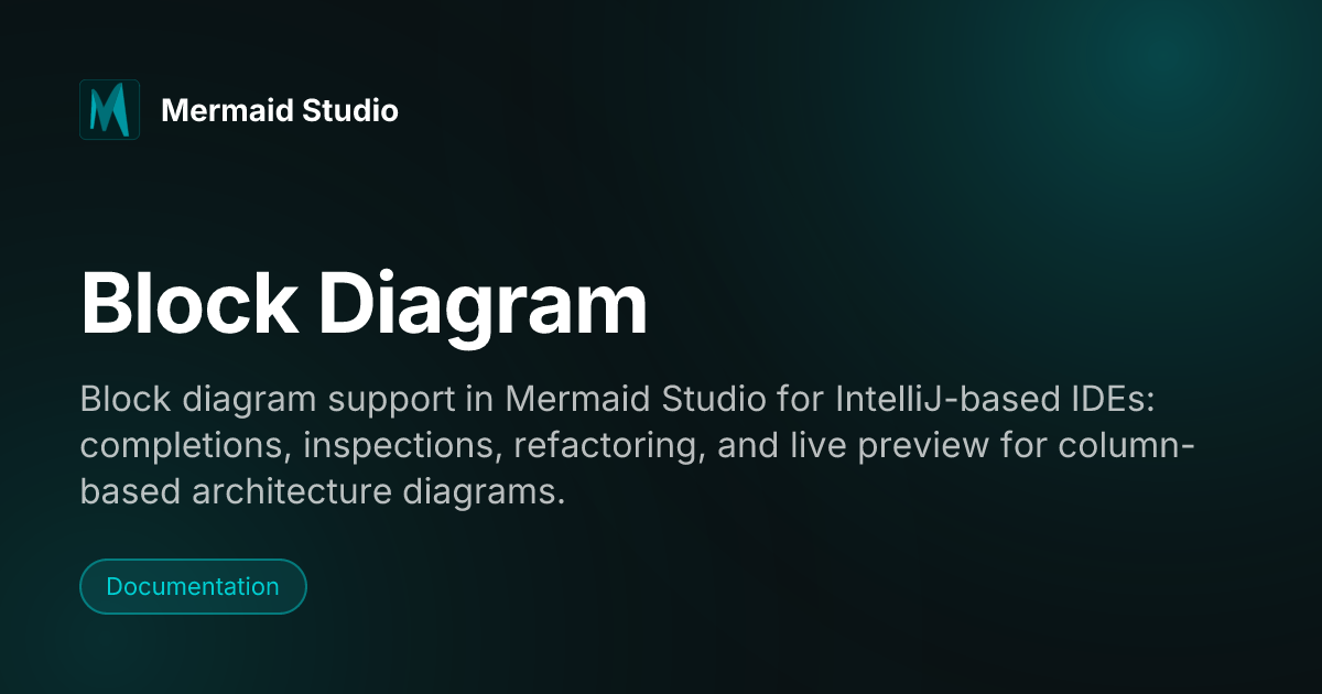 Block Diagram | Mermaid Studio