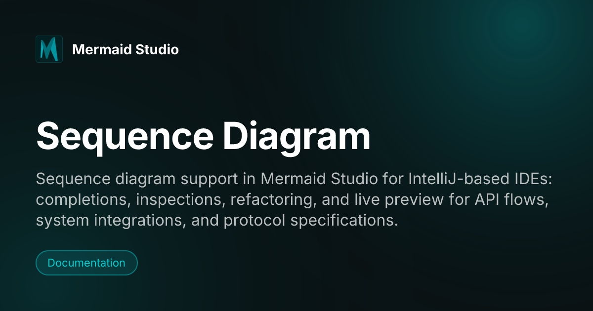 Sequence Diagram | Mermaid Studio